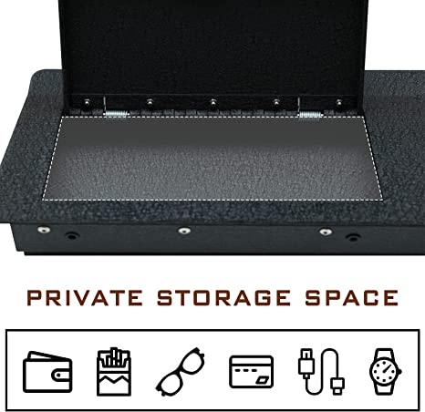 Under Seat Console Safe Gun Safe Box for 2021-2024 Ford Bronco Sport ...