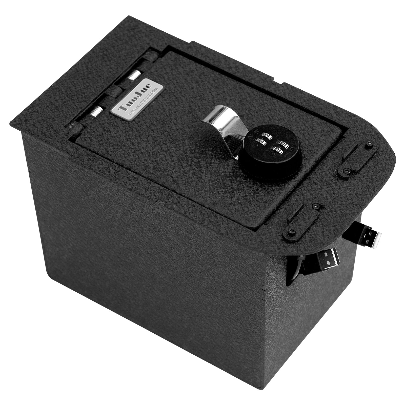 Center Console Safe Gun Safe for 2019-2024 Toyota RAV4, 4-Digit Combo ...